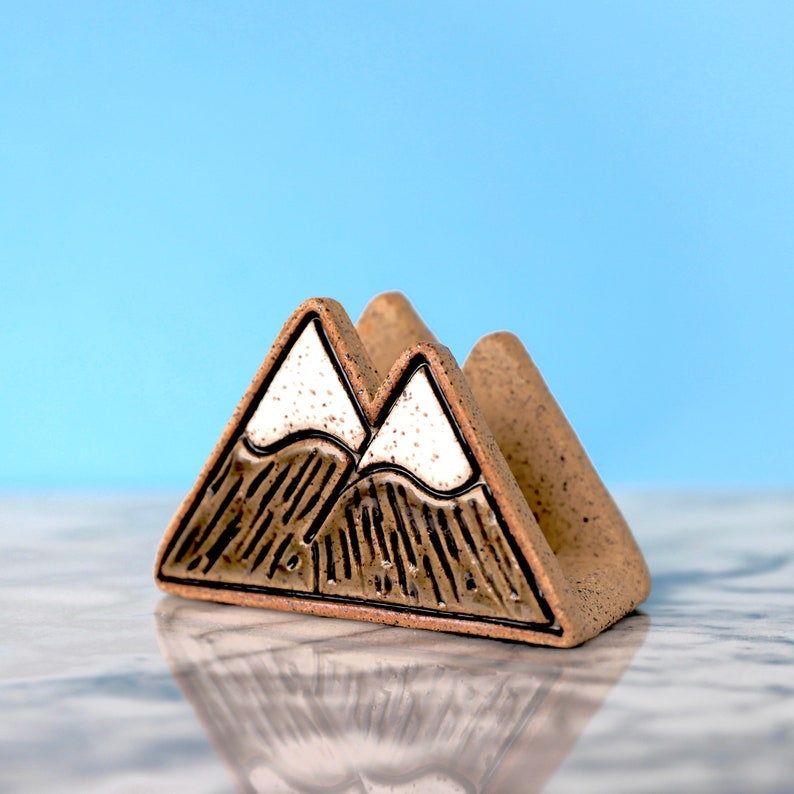 Sponge Holder Handmade Mountain Range Sponge or Napkin Holder - Etsy