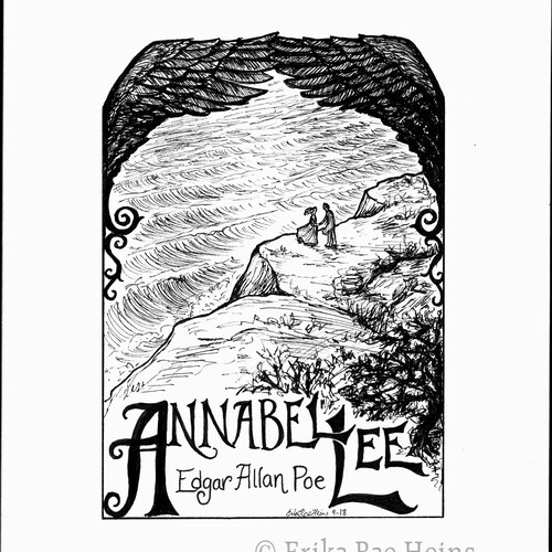 Annabel Lee Poem Wall Art Print Edgar Allan Poe Poetry Poster - Etsy