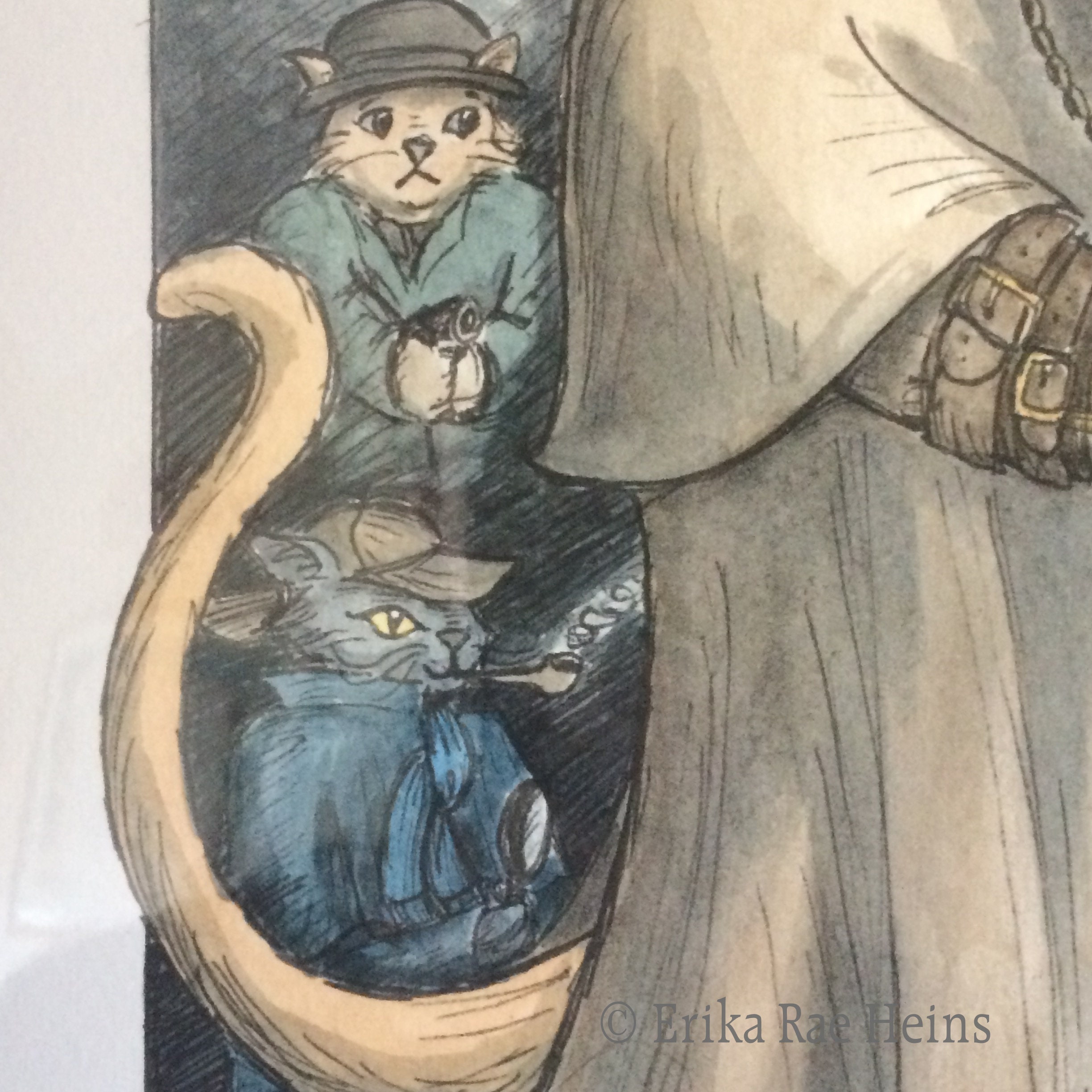 Macavity the Mystery Cat Print | Etsy