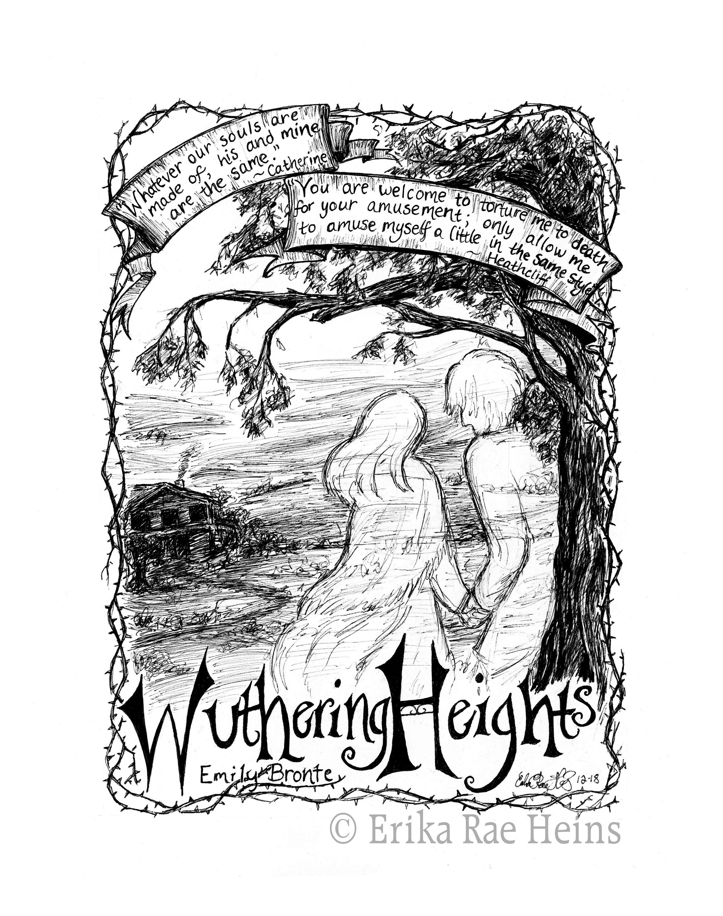 Wuthering Heights Heathcliff Black