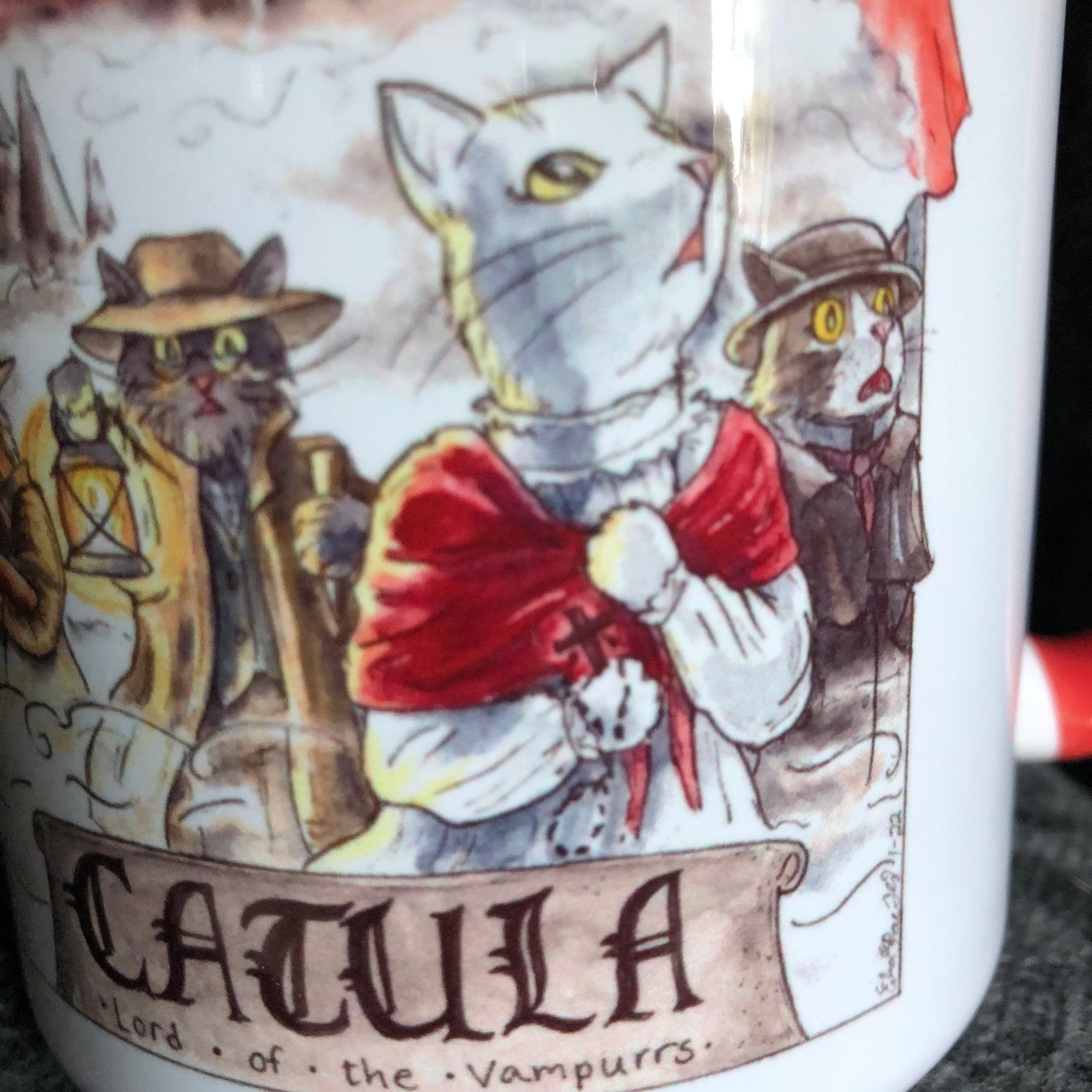 Catula Mug 15 Oz - Etsy