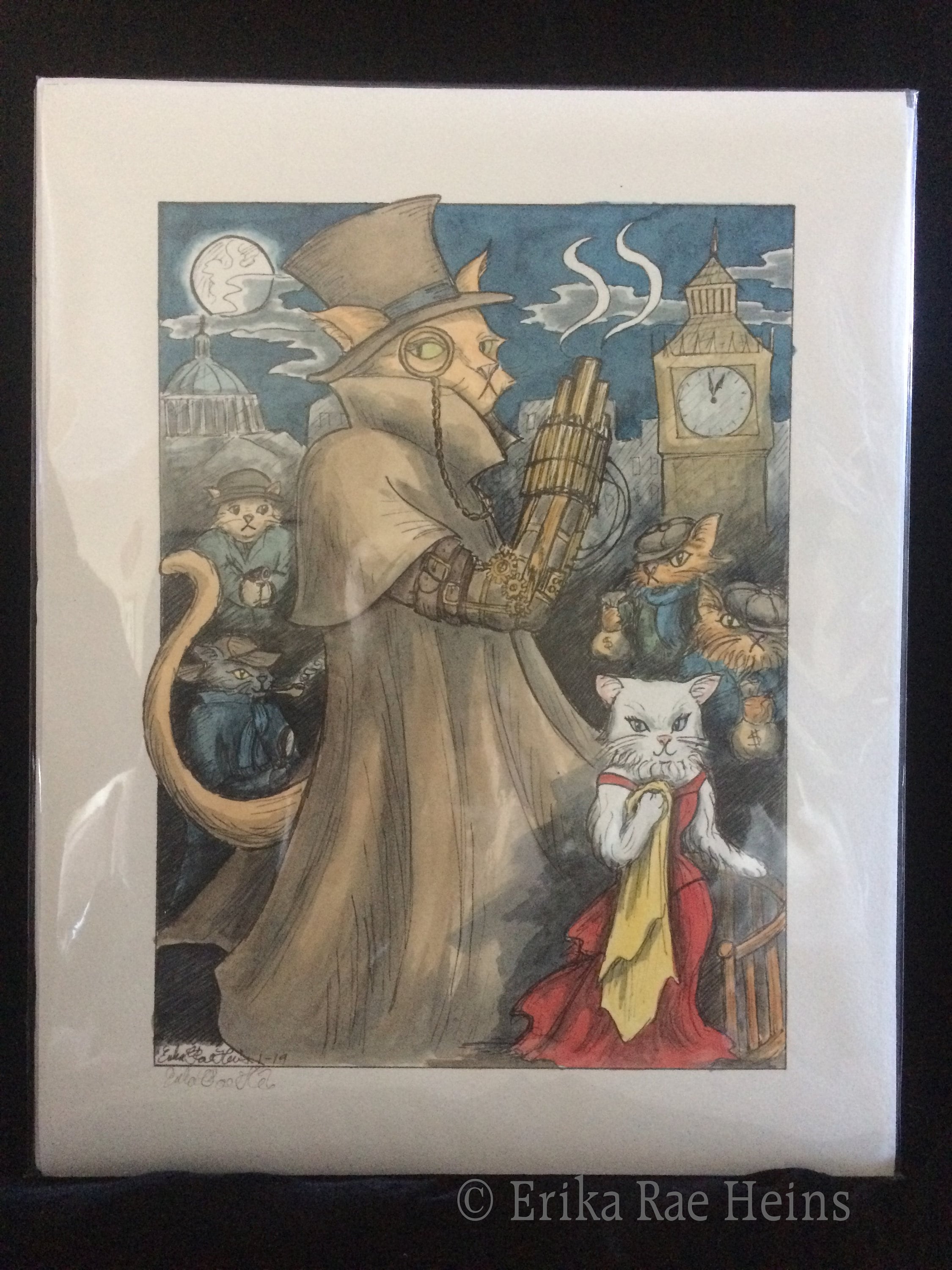 Macavity the Mystery Cat Print | Etsy