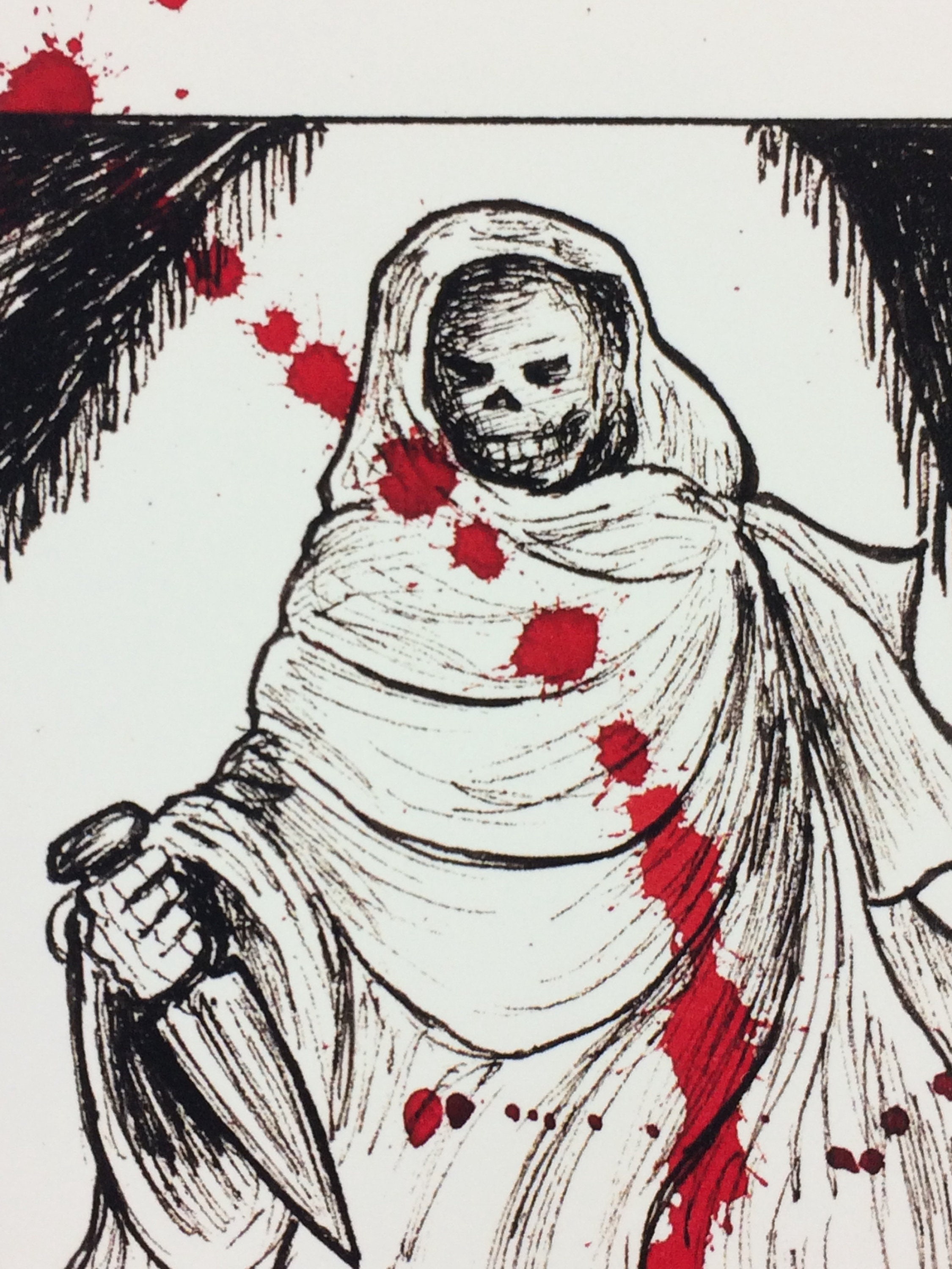 Edgar Allan Poe: the Masque of the Red Death Print or Card | Etsy