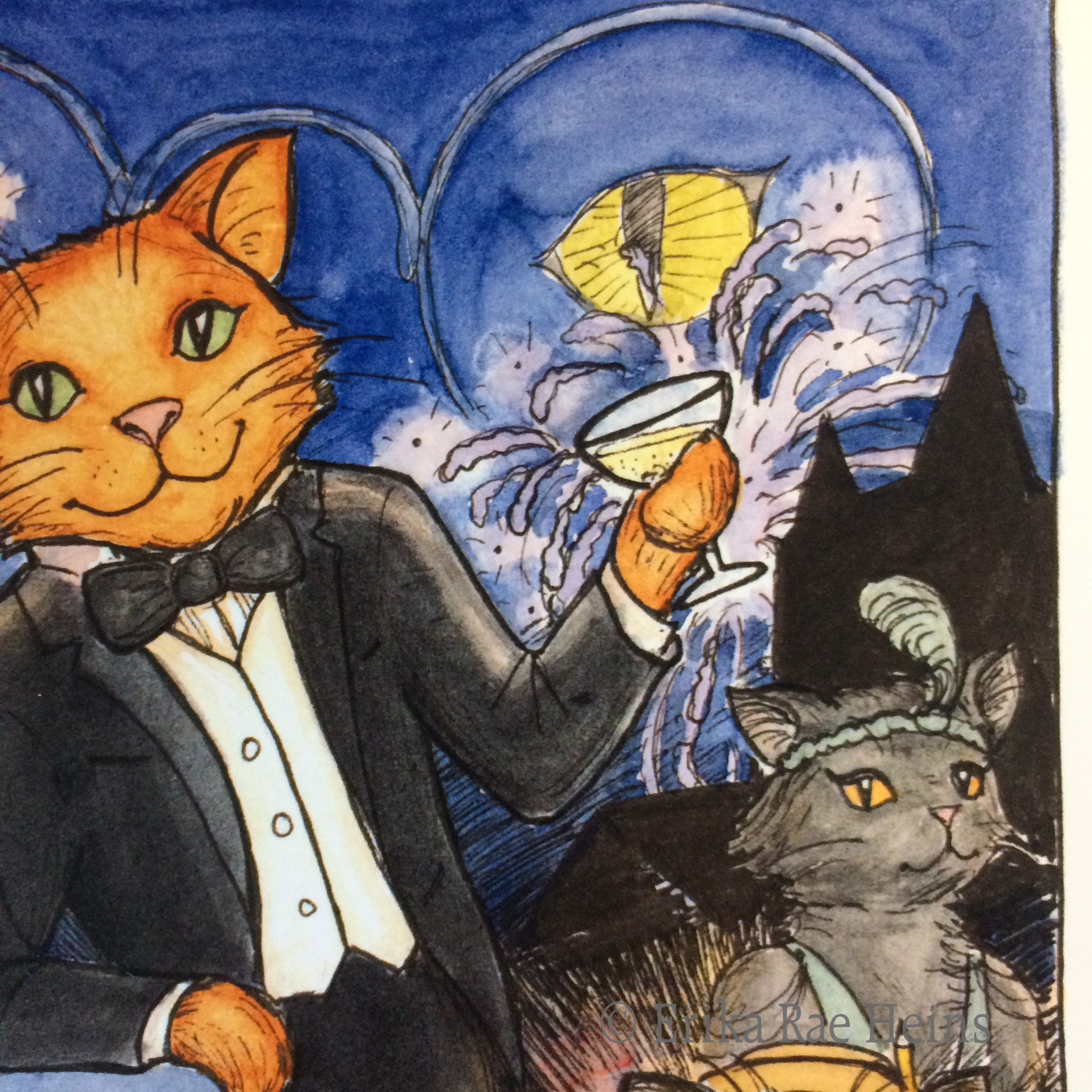 The Great Catsby Print 8x10 | Etsy