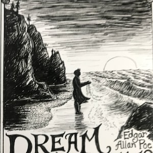 Edgar Allan Poe: A Dream Within a Dream - Etsy