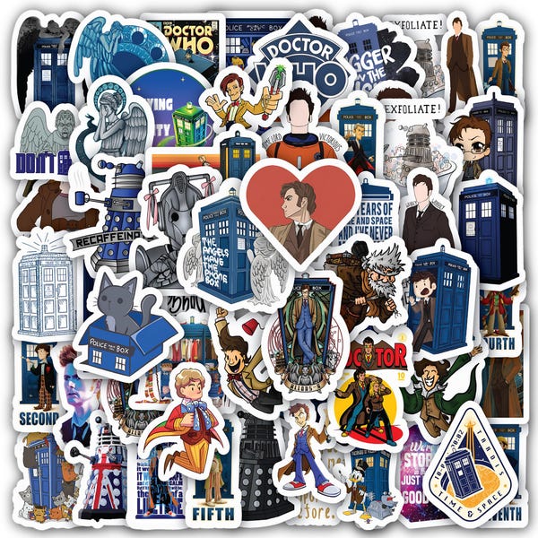 Doctor Who Sticker - Etsy