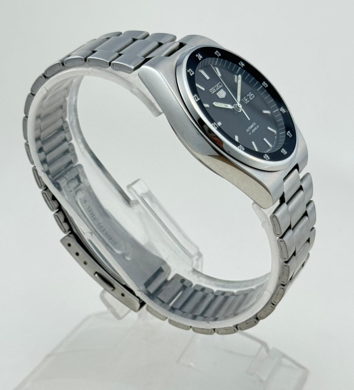 Vintage Watch Seiko 5 Automatic 7009-3161 Rare Railway Dial Japanese 17 ...