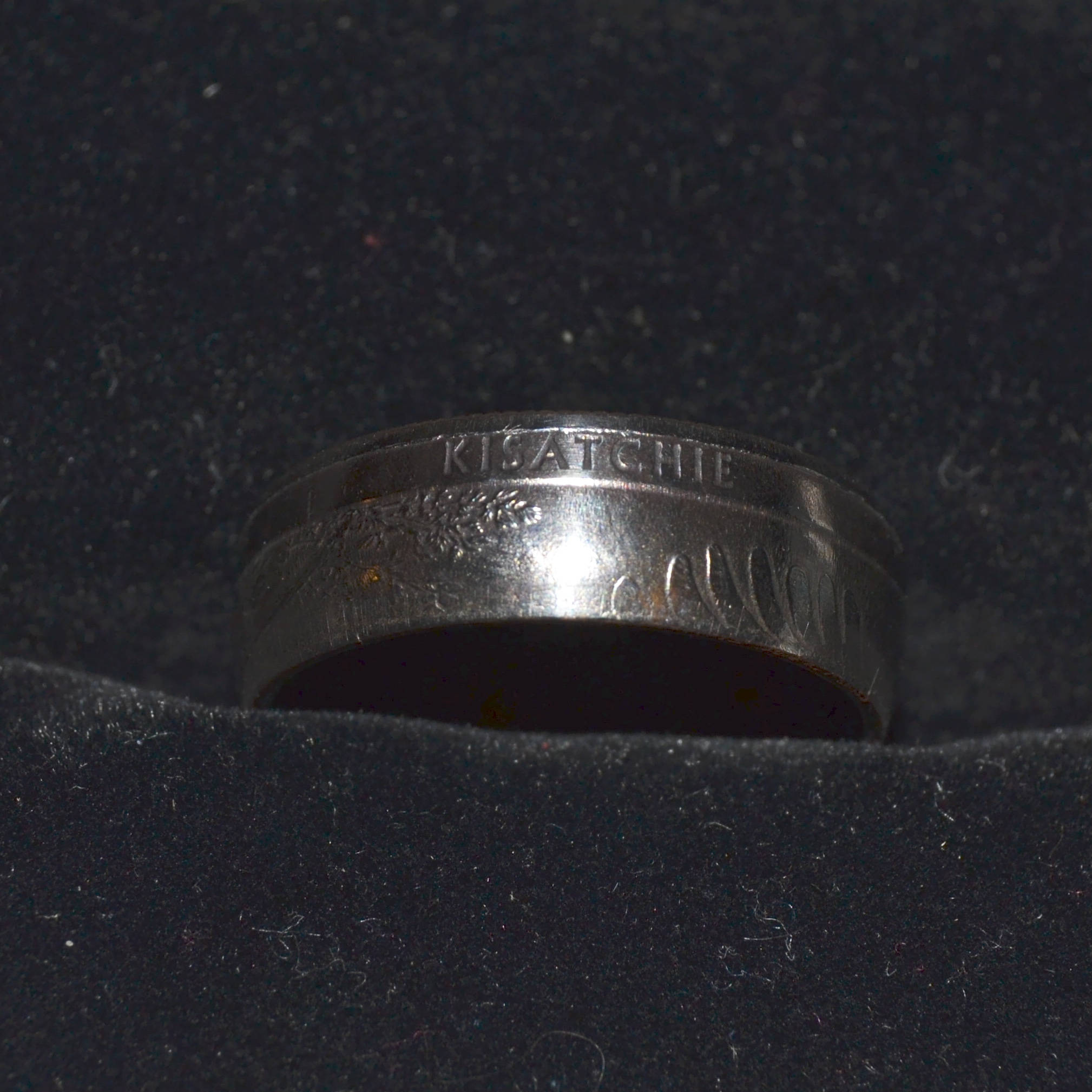 CUSTOM State and U.S Territories Quarter Coin Rings - Etsy