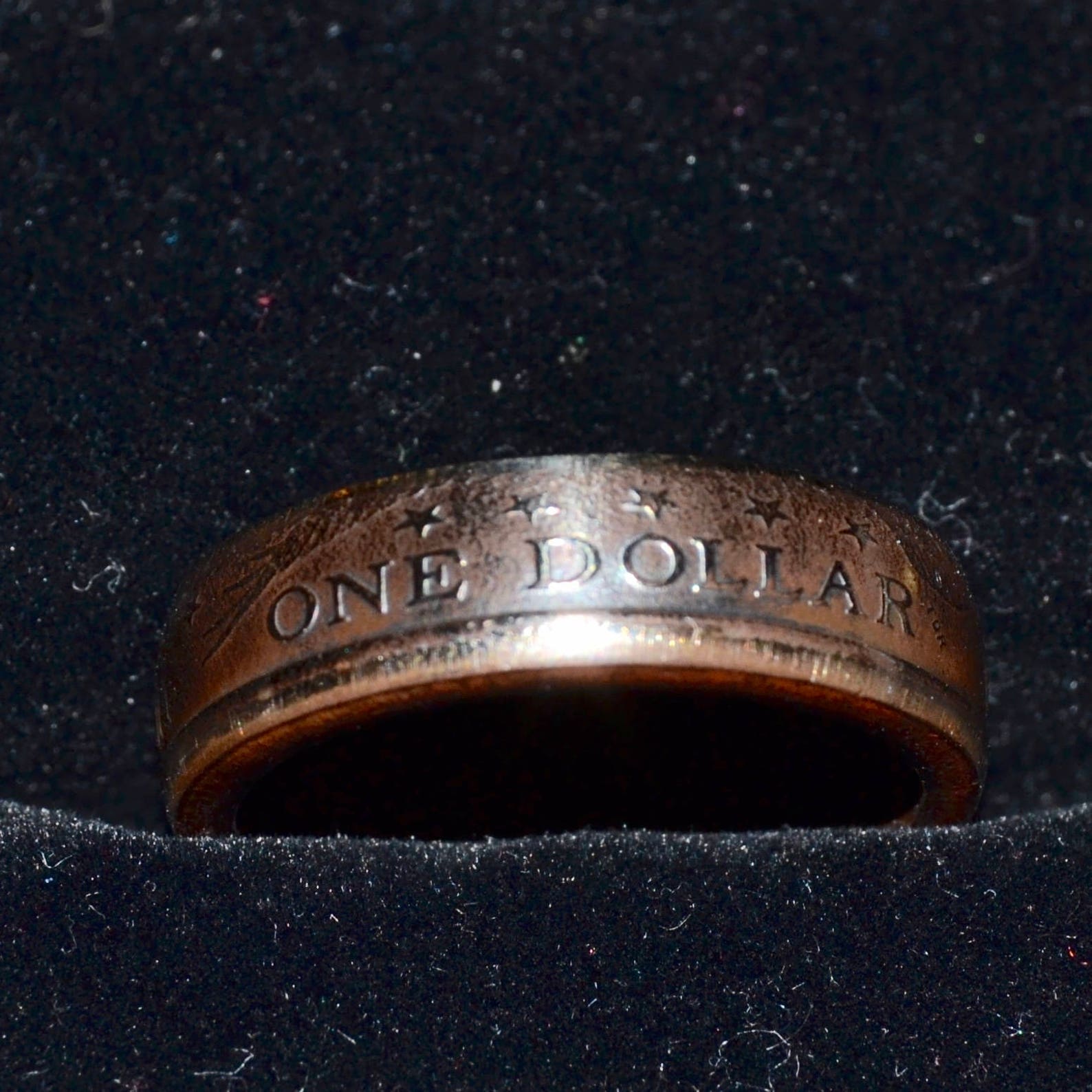 One Dollar Coin Rings - Etsy