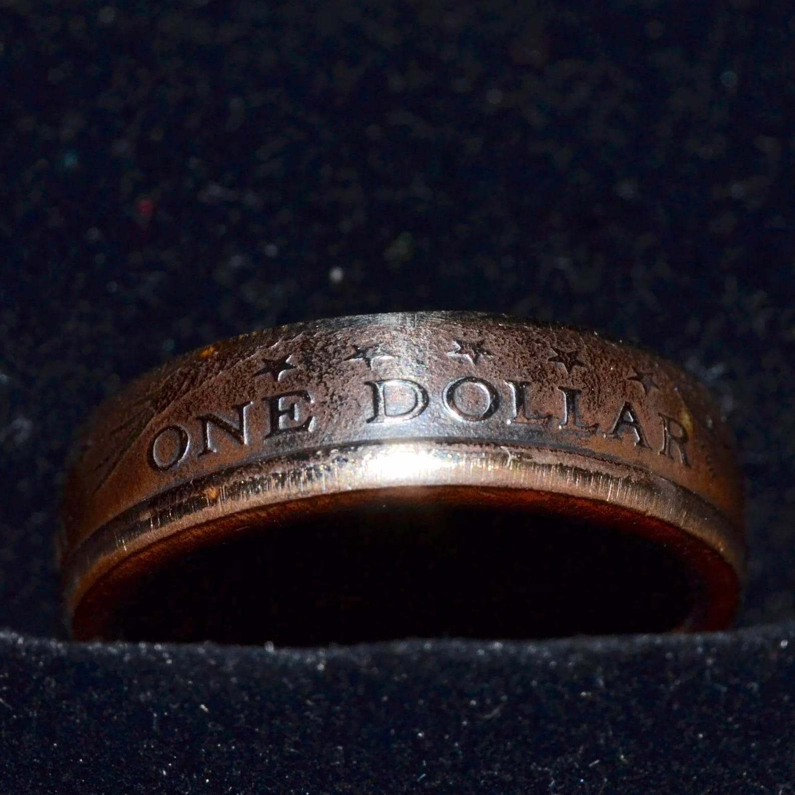 One Dollar Coin Rings - Etsy