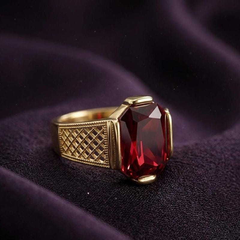 Large Gold Mens Rings - Etsy