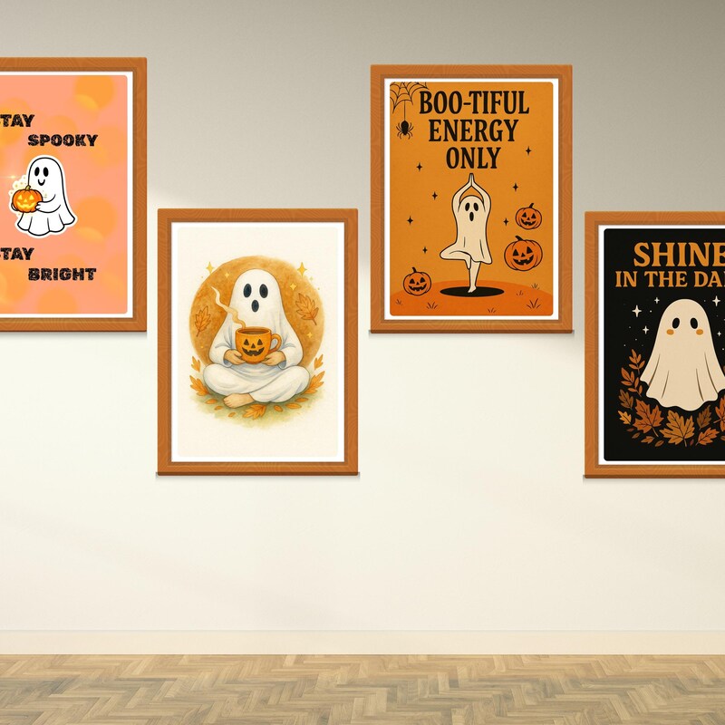 Cute Halloween Poster - Etsy