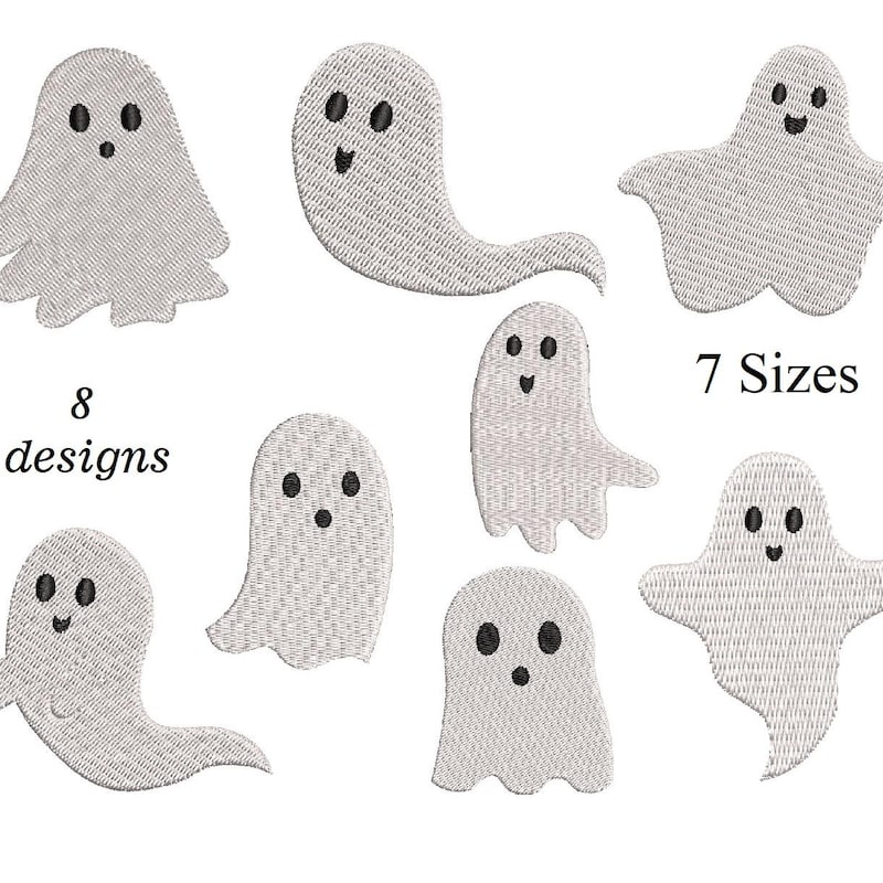 Embroidery Ghost Pattern - Etsy