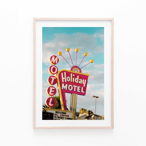 Neon Motel Sign - Etsy