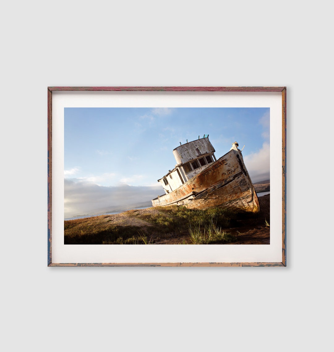 Point Reyes Photography Shipwreck Print California Coast - Etsy