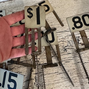 Vintage Cash Register Flags Lot of 20 Flags Great for Weddings, Crafts ...