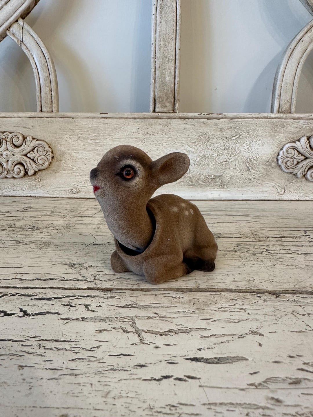 Vintage Bobblehead Nodder - Deer - Flocked - Fun, Retro Figurine - 1950 ...