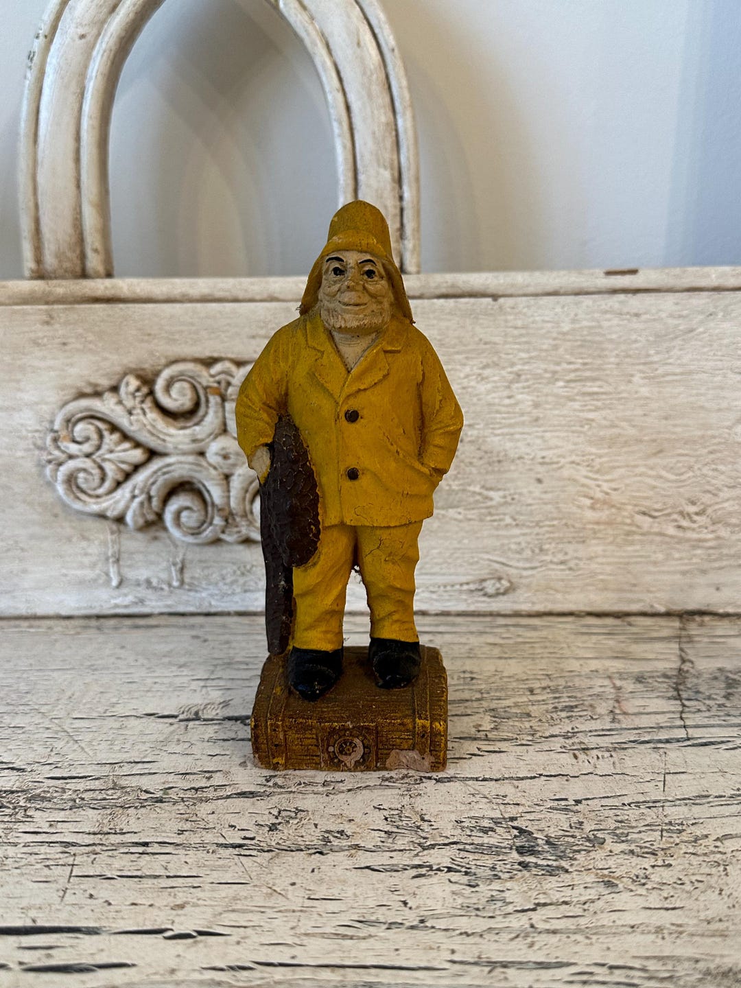 Vintage Sea Captain Figurine - Resin - 6 Inches Tall - Etsy