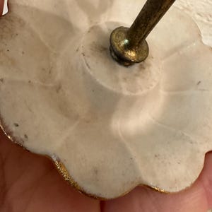 Vintage Ceramic Curtain Tie Backs Set of 6 Pretty, Hand Painted, Pink ...