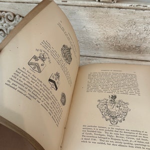 Antique Heraldry Book: Elements of Heraldry, 1866 Distressed - Etsy