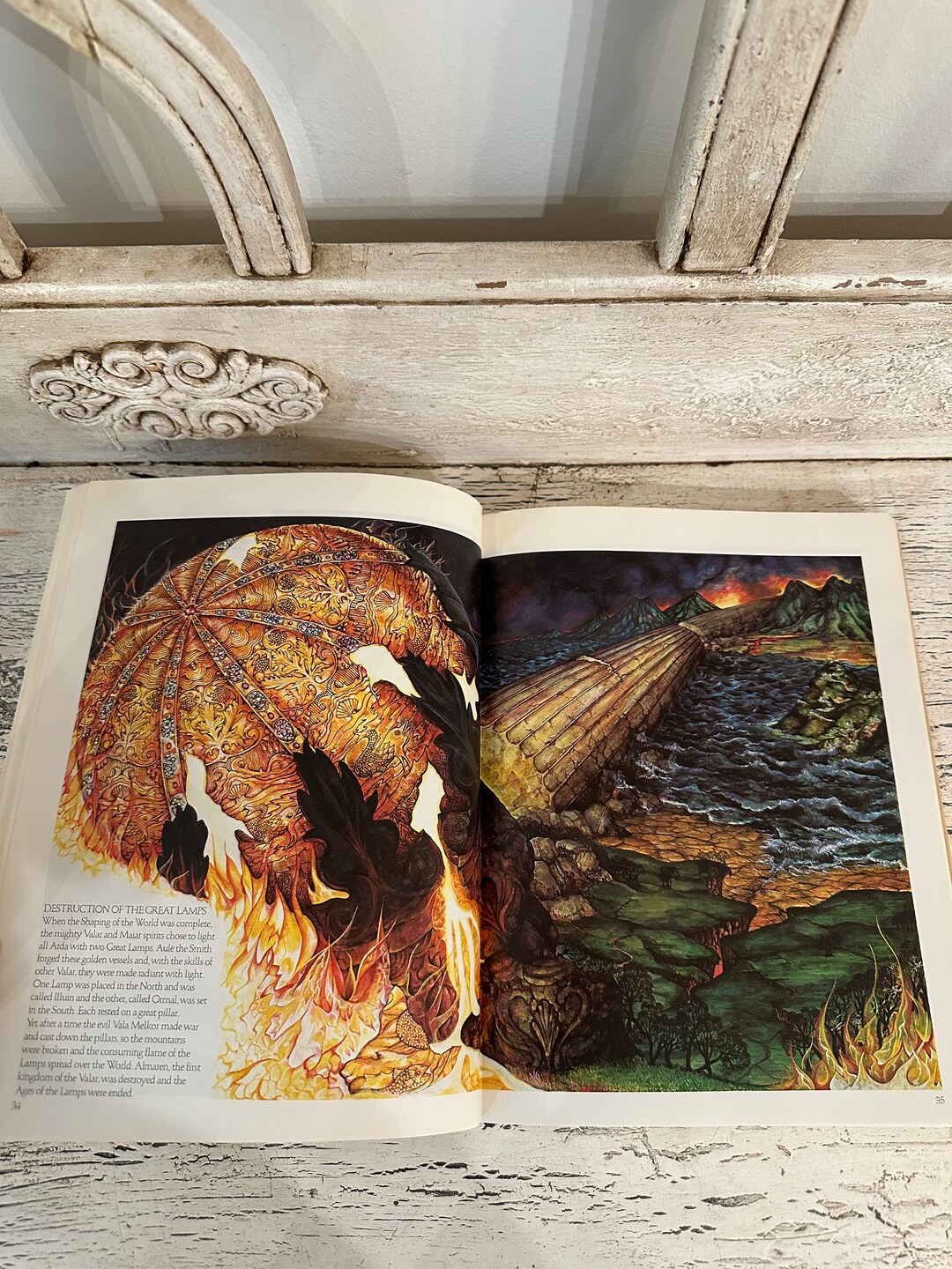 A Tolkien Bestiary, by David Day - 1979 - Lightly Distressed ...