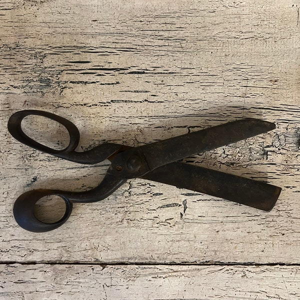 Iron Scissors - Etsy