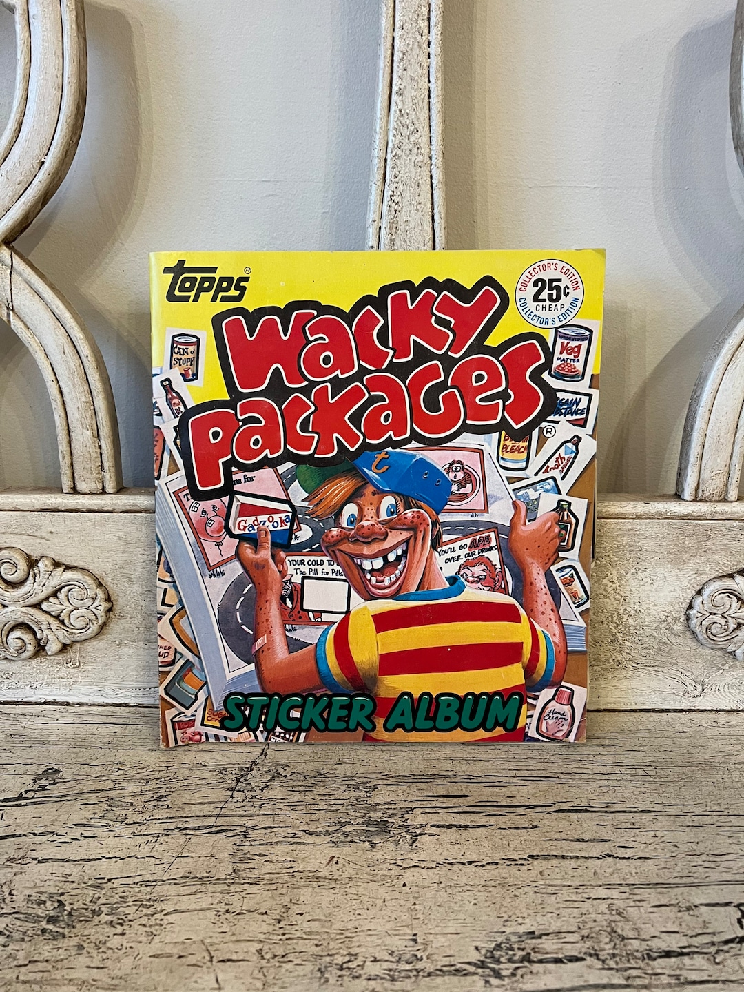 Vintage Wacky Packages Sticker Book 1982 Stickers Still on Original ...