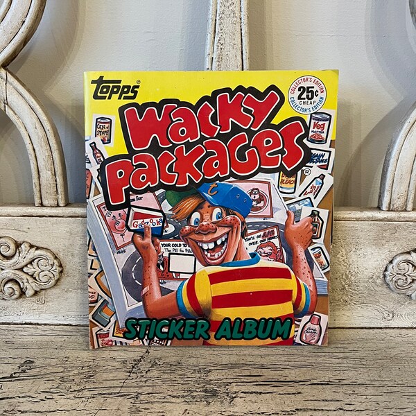 Wacky Packages Stickers - Etsy