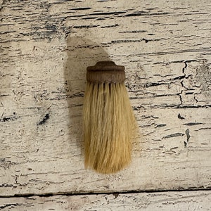 Antique Wooden Bristle Brush - Rustic Household, Woodworking or Craft ...