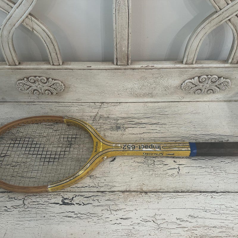 Vintage Tennis Racket - Etsy