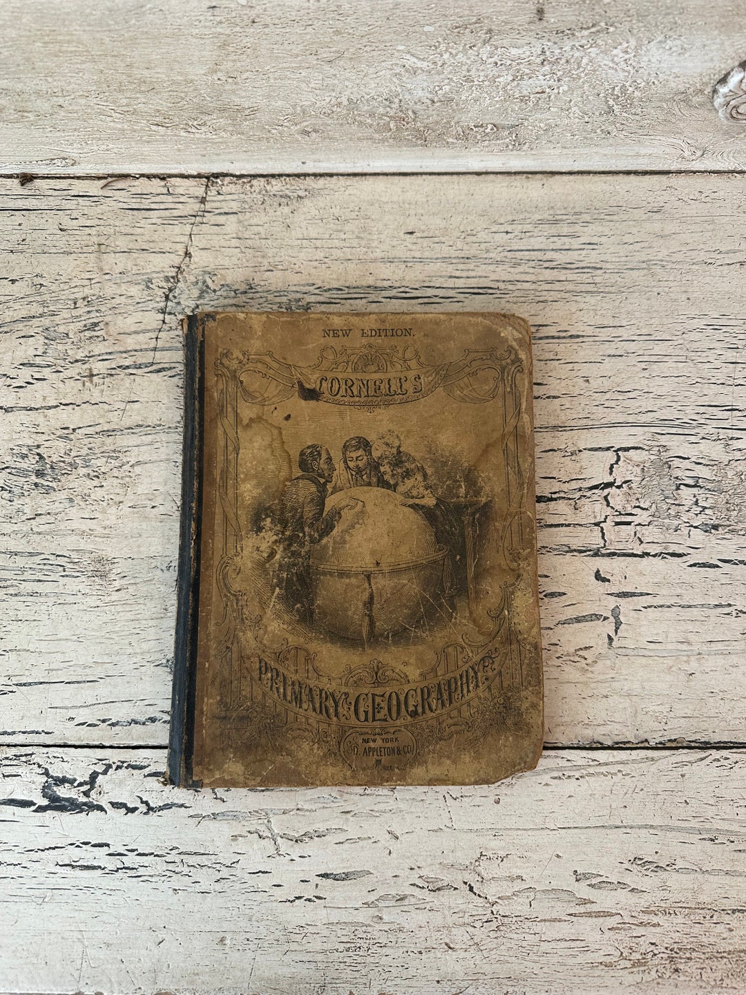 Vintage Atlas and Geography School Book - Cornell's Primary Geography ...