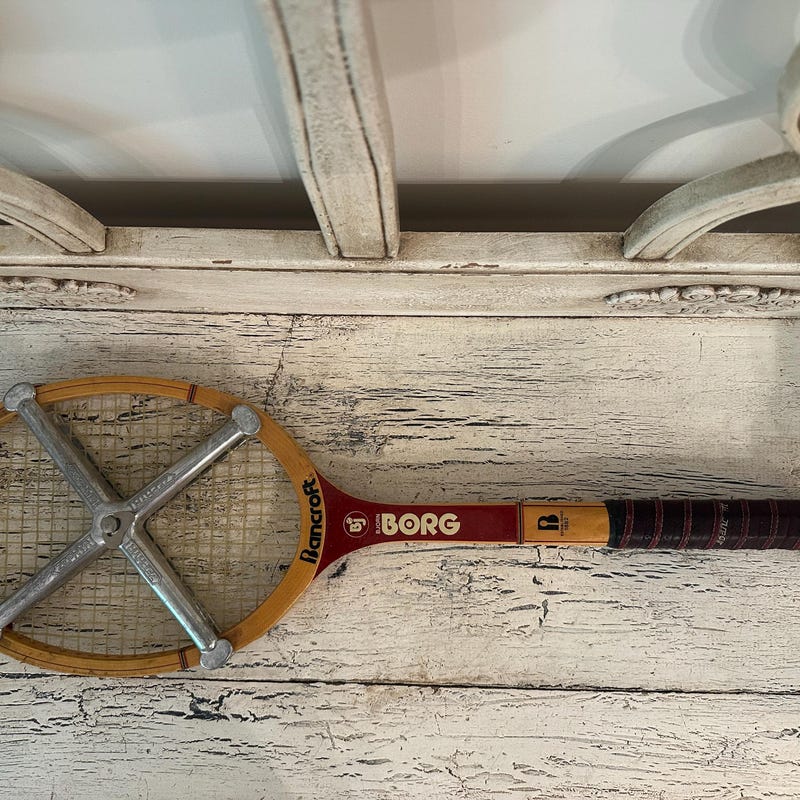 Wooden Tennis Racket - Etsy