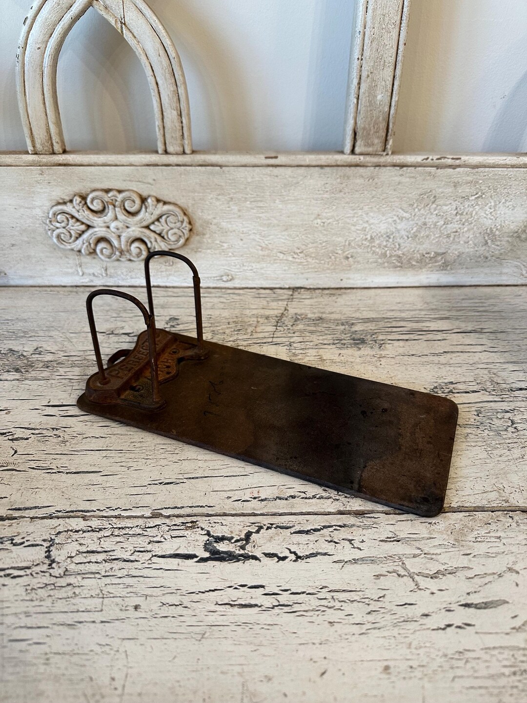 Small Vintage Clipboard Arch Lever Clipboard Rustic, Distressed ...