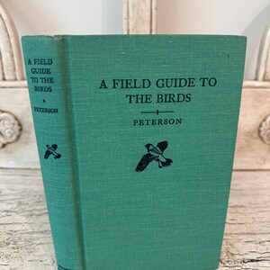Vintage Field Guide to the Birds - Peterson - 1970's - Etsy
