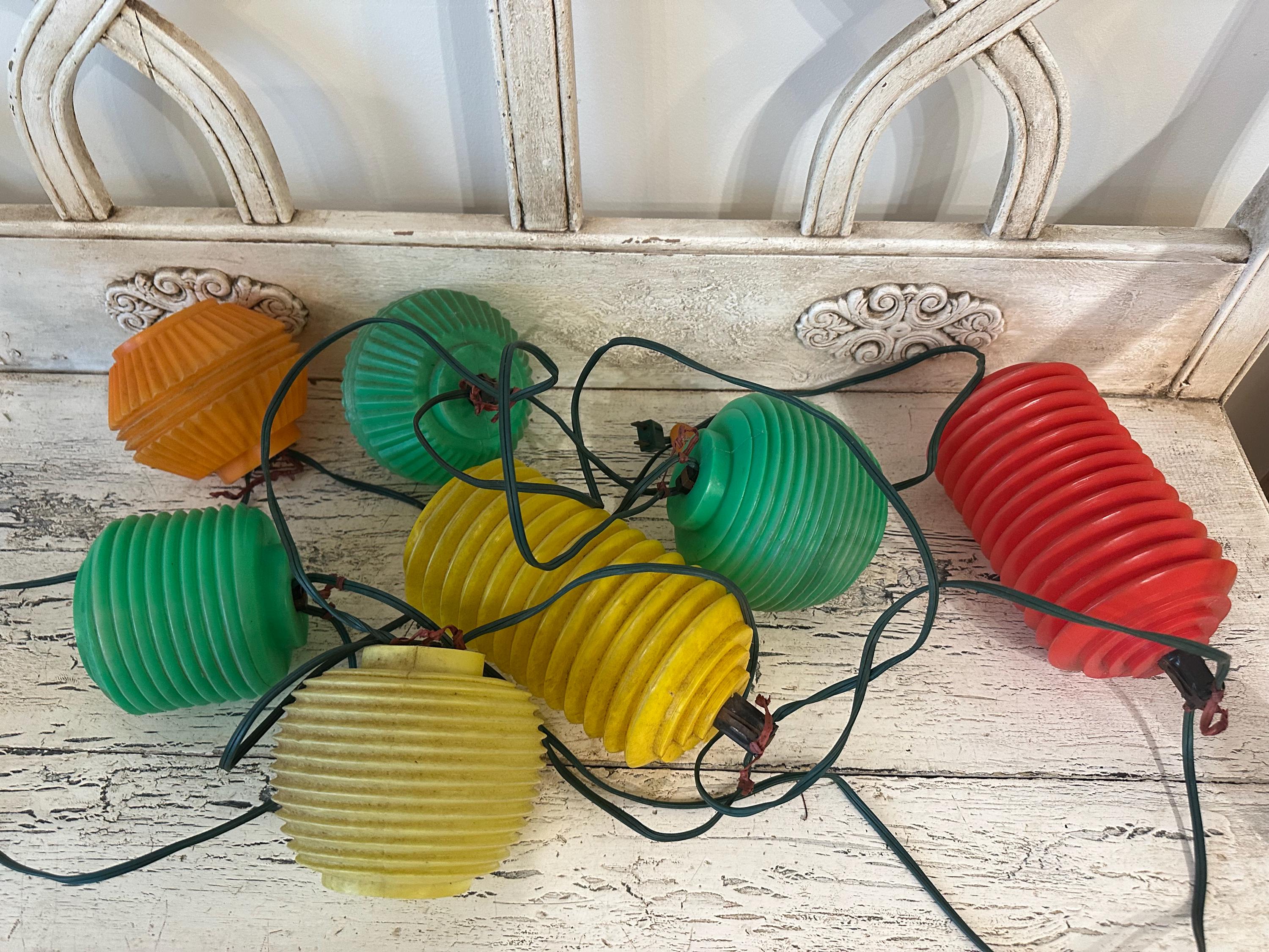Vintage Camping String Lights Solar String Lights With Remote Control