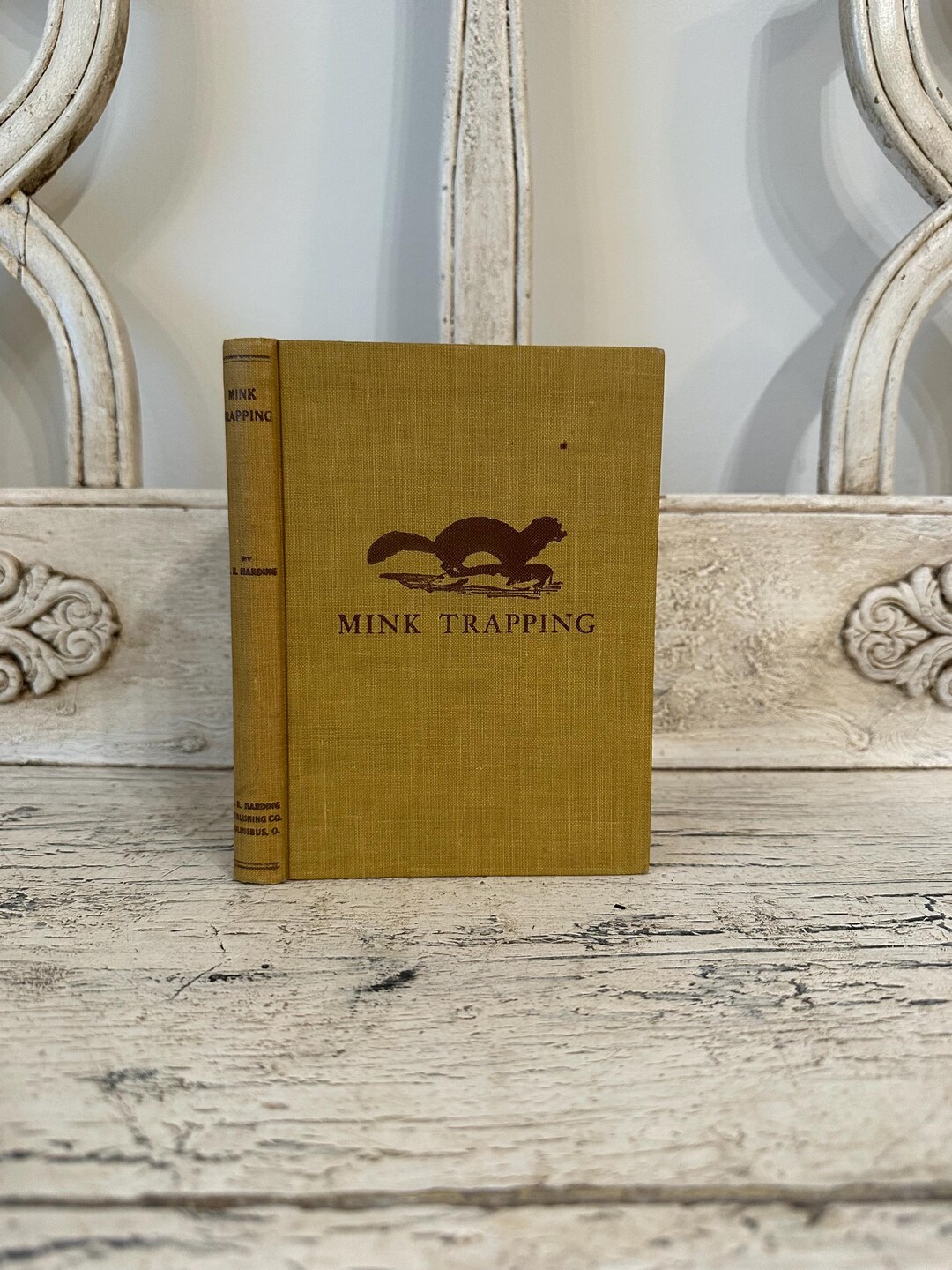 Antique Hunting Book: Mink Trapping 1906 - Distressed - Etsy