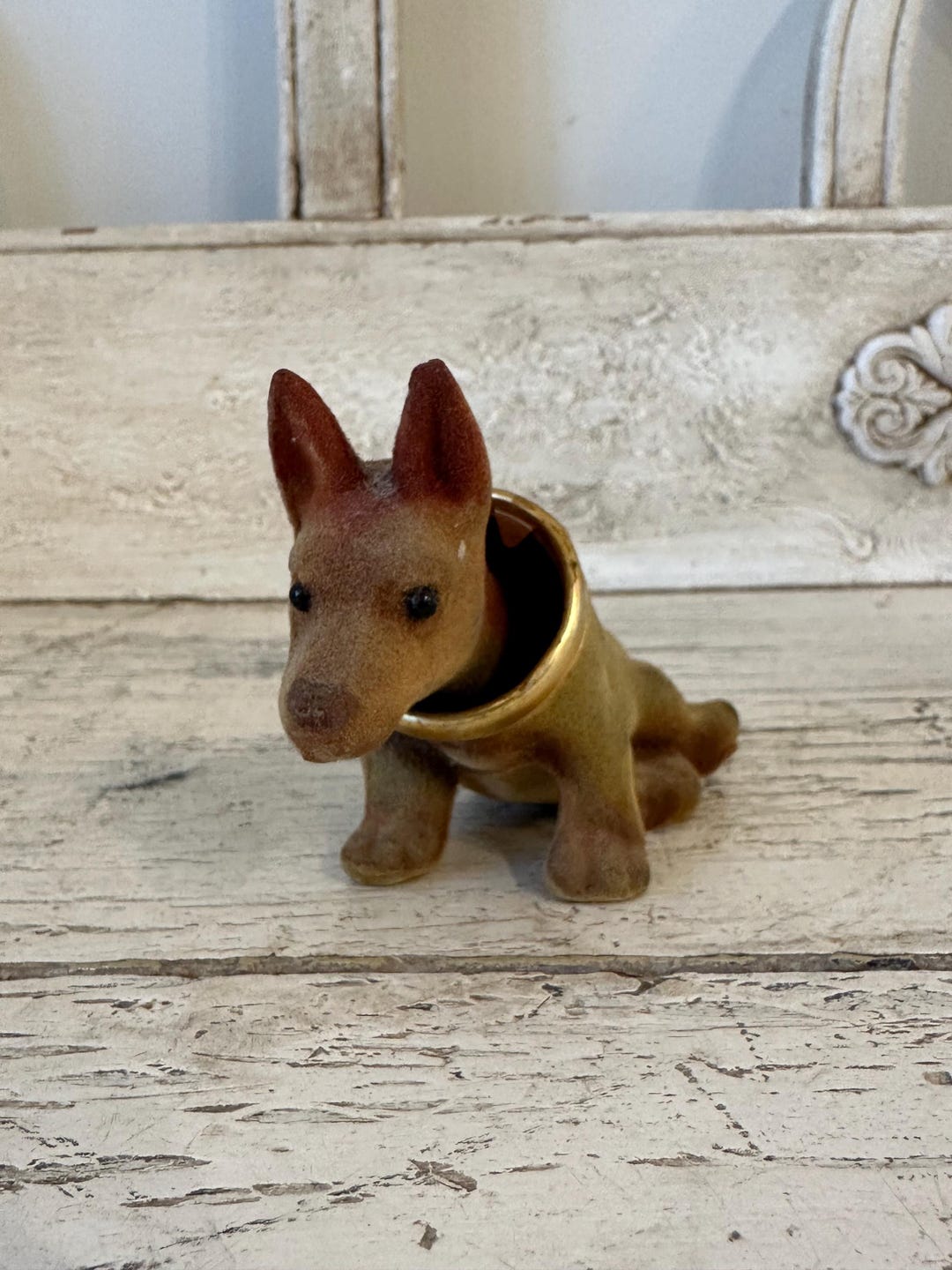 Vintage Bobblehead Nodder - Terrier or Boxer - Fun, Retro Figurine ...