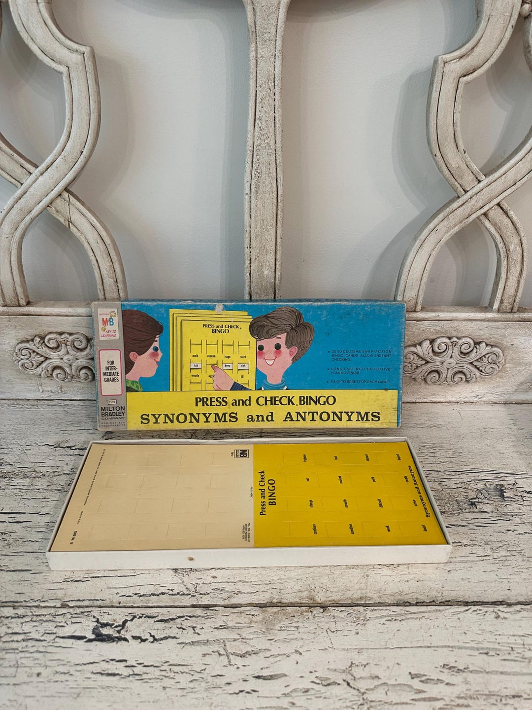 Vintage Synonym & Antonym Bingo Game - 1974 - Unused - Lightly ...