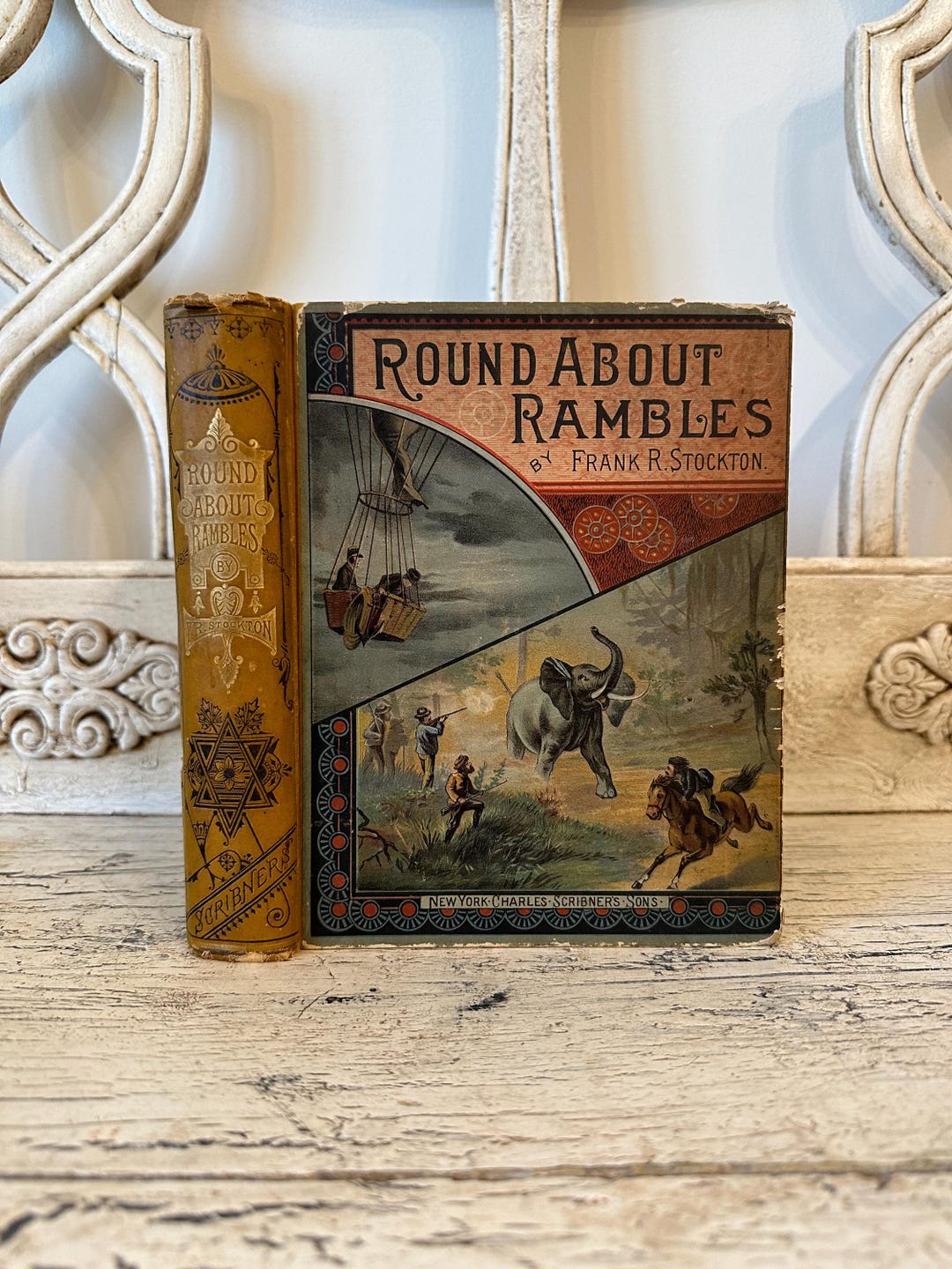 Round About Rambles Victorian Era Children's Book 1881 Antique Pretty ...