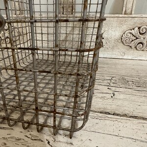 Vintage Wire Locker Basket - Locker Number 69 - Rustic and Rusty - Etsy