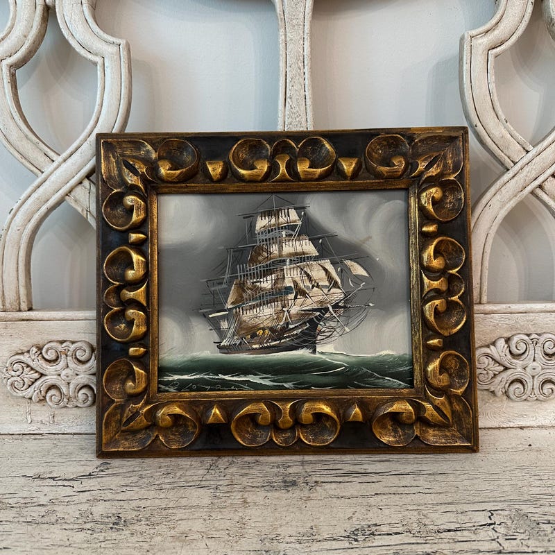 Paintings of Clipper Ships - Etsy