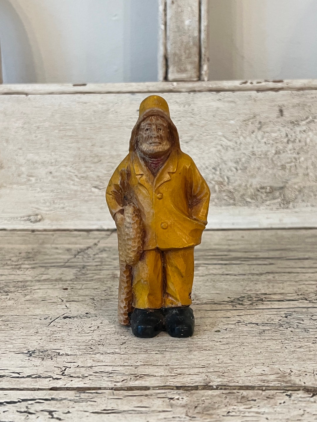 Vintage Sea Captain Figurine Resin 5.5 Inches Tall - Etsy