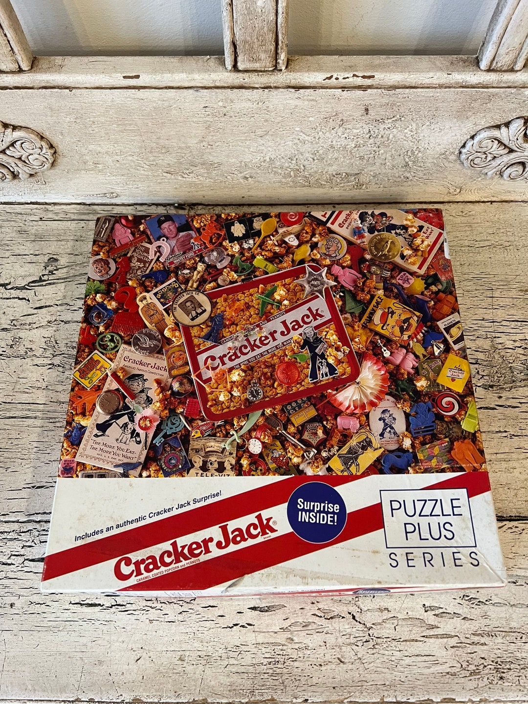 Vintage Springbok Puzzle Cracker Jack 1971 Complete - Etsy