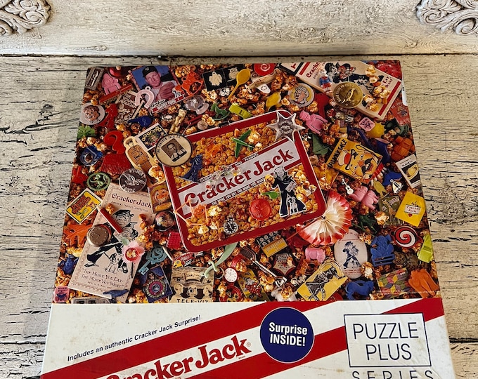 Vintage Springbok Puzzle - Cracker Jack - 1971 - Complete - Etsy