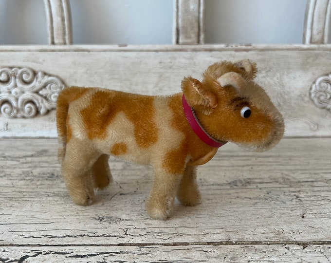 Small, Vintage Steiff Cow - Bessy - No Tags - 1960s - Vintage Nursery ...