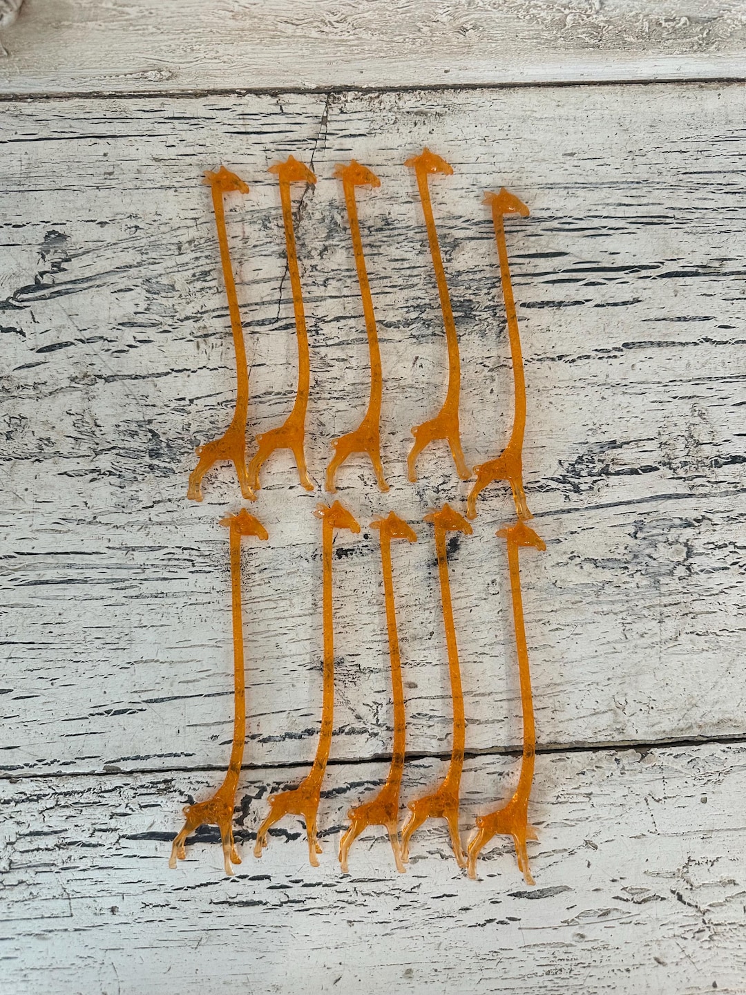 10 Vintage Giraffe Swizzle Sticks - Fun, Retro Barware From the 1960's ...