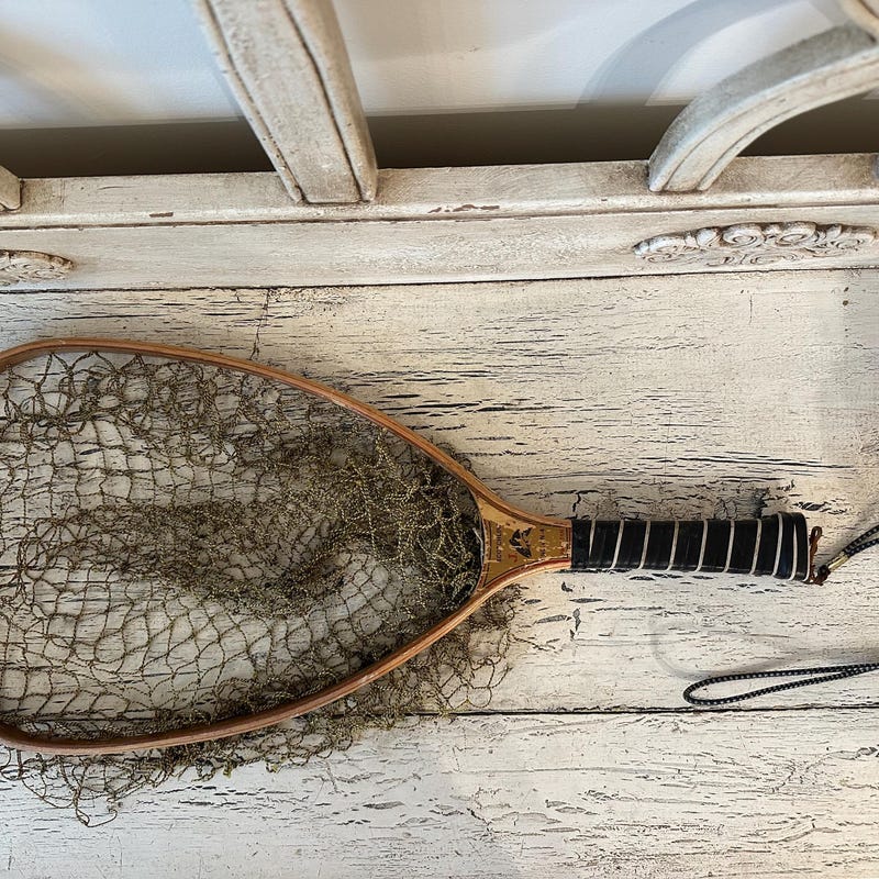 Vintage Fishing Net - Etsy