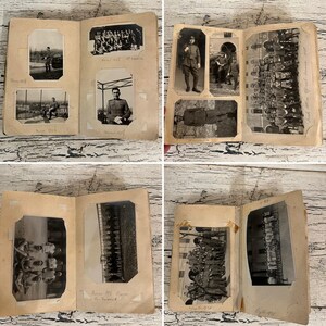 Antique Italian Photo Album From 1920's - Military, Family - History - Etsy