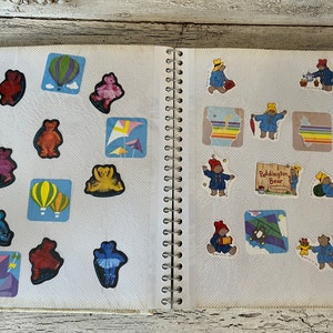 Vintage 80s Sticker Book With Stickers - Etsy