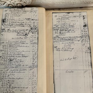 Antique Ledger Accounts From the Early 1900's Over 200 Beautiful Aged ...